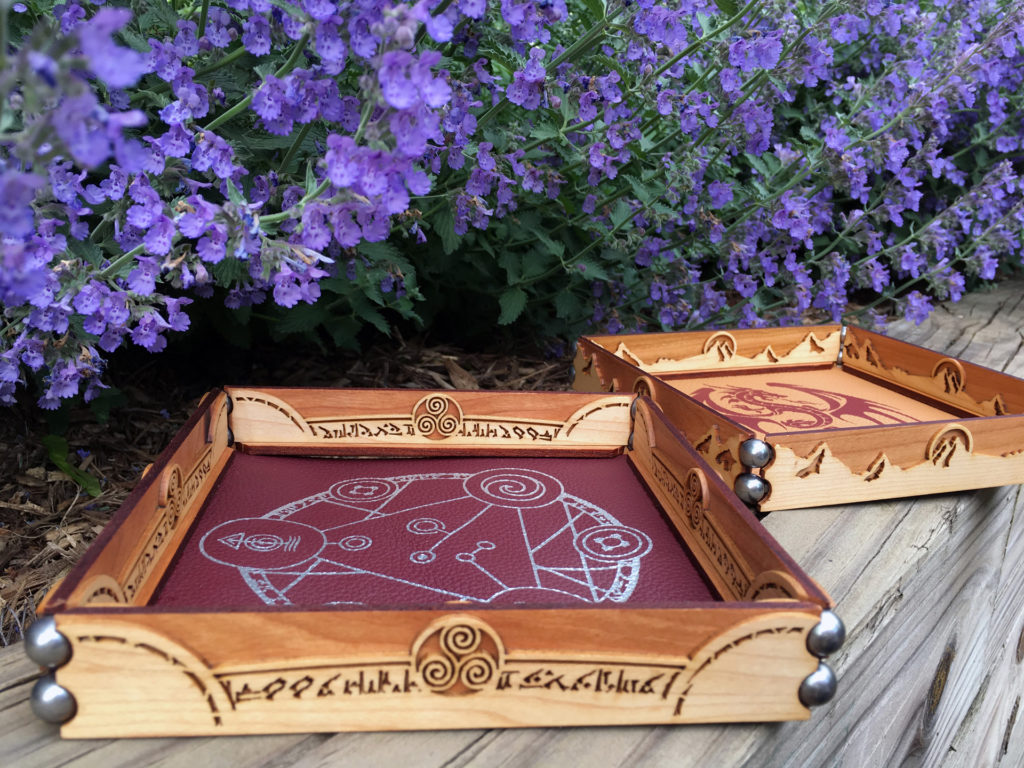 Gaming Dice Tray | Roll for Loot: Random Scroll