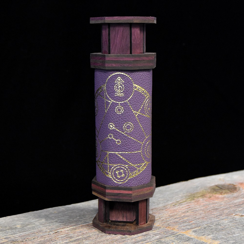 Codex Dice Tower – Golden Spellcircle – Elderwood Academy