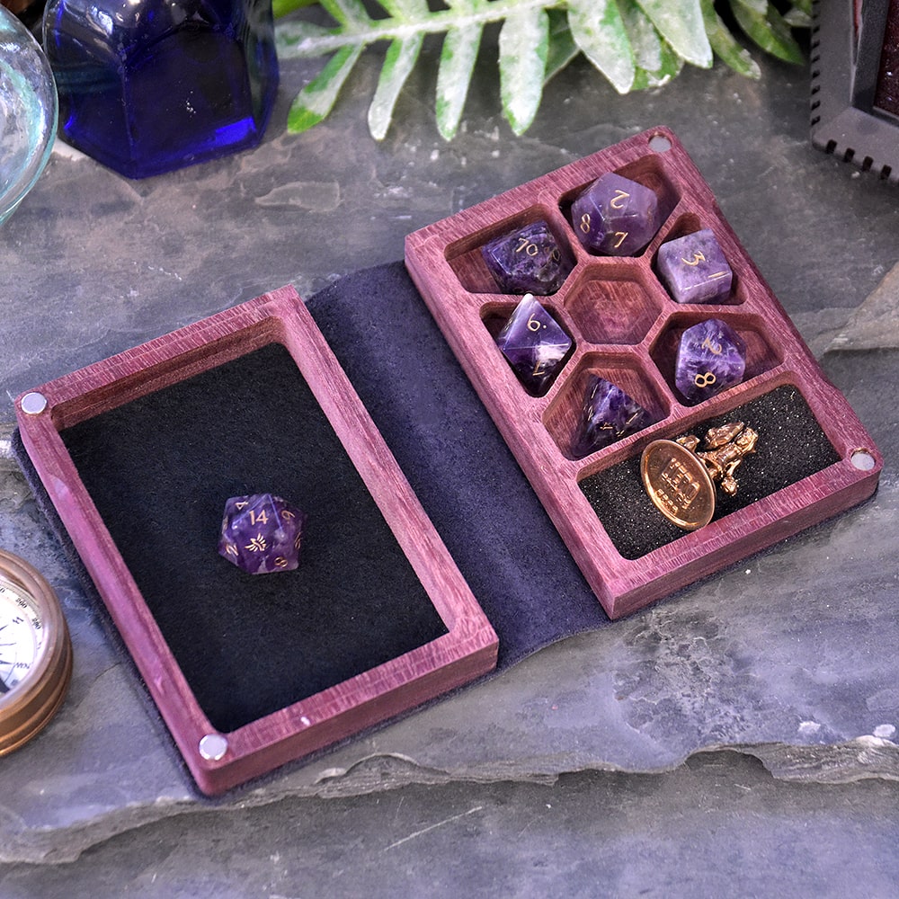 Mini Spellbook Gaming Box – Lapis Atlas – Elderwood Academy