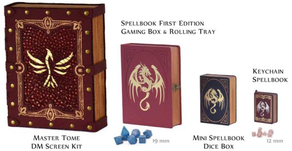 Spellbook Gaming Boxes for Sale | Fantasy Faux Book Boxes