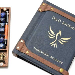 Leather DnD Adventure Journal/Notebook | Elderwood Academy