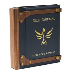 Leather DnD Adventure Journal/Notebook | Elderwood Academy
